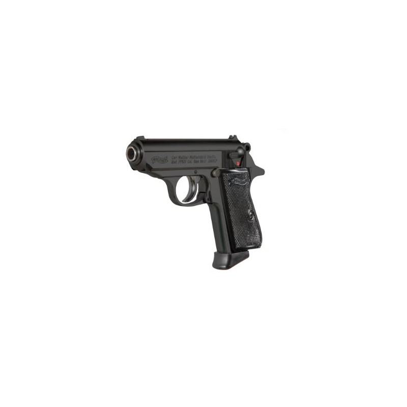 PISTOLET PPK/S WALTHER CAL 380 ACP, 7 COUPS - BLACK